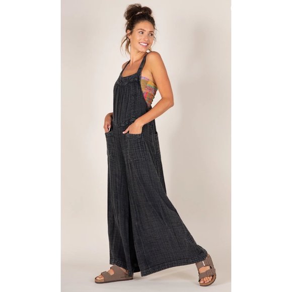 NATURAL LIFE | Pants & Jumpsuits | Natural Life Dakota Gauze Overalls ...